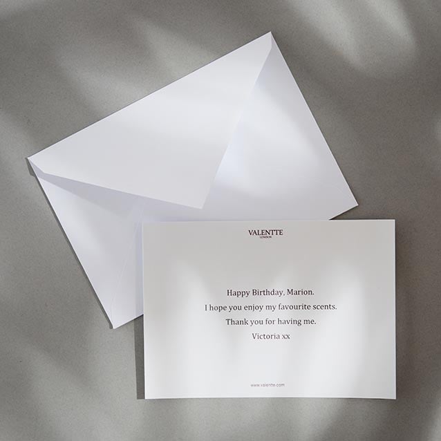 Personalised Gift Message – Valentte.com