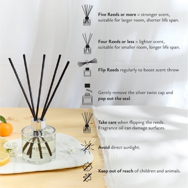 Original Diffuser Gift Box – White Neroli & Lemon – Valentte.com