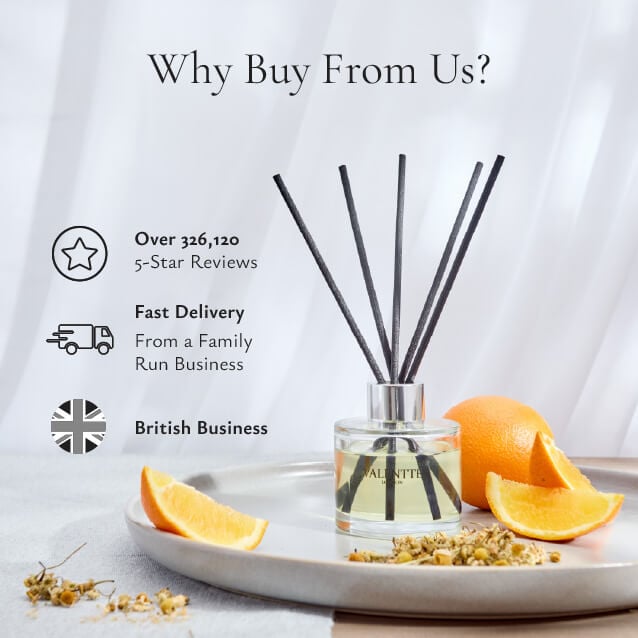 Reed Diffuser – Orange & Chamomile – Valentte.com